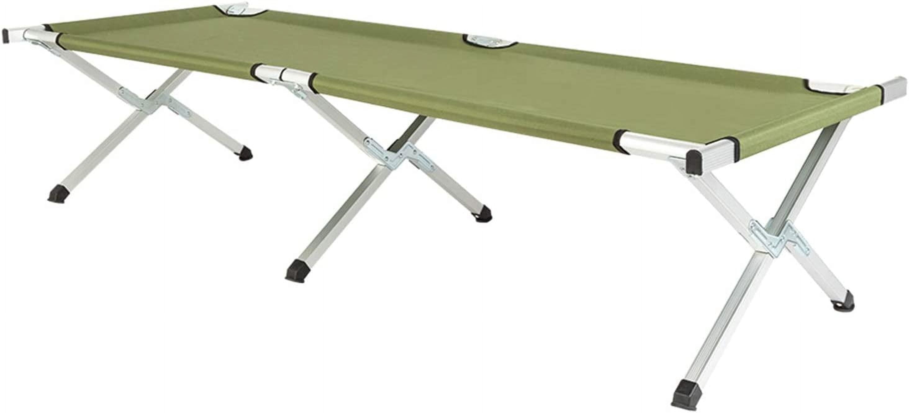 Portable Military-Style Folding Camping Cot with Carrying Bag - Army ...