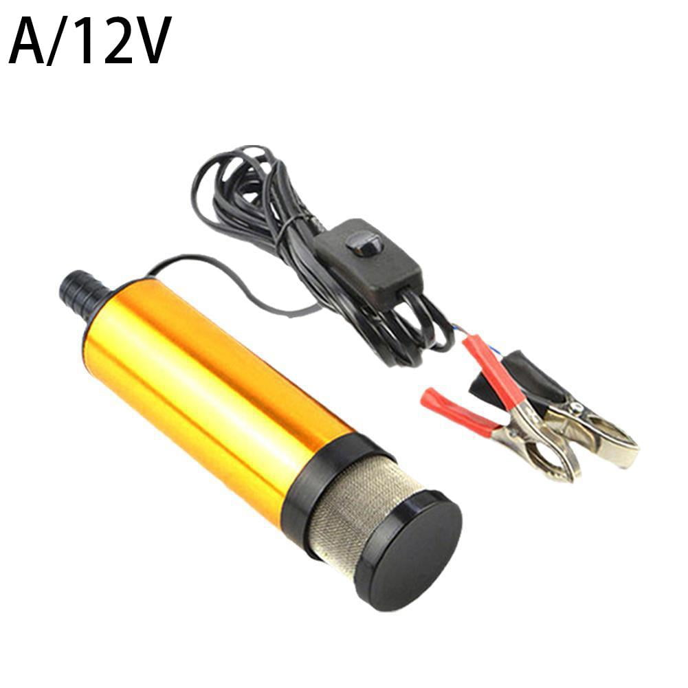 Portable Mini 12V 24VDC Electric Submersible Pump For Pumping Oil Water ...