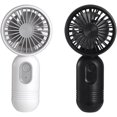 Portable Mini 2-pack Handheld Personal Small Fan with 3-speed for ...