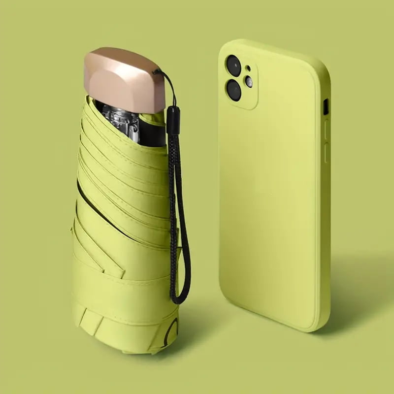 Portable Mini 50 fold Umbrella Sun Umbrella Sun Umbrella Sun Sunscreen ...