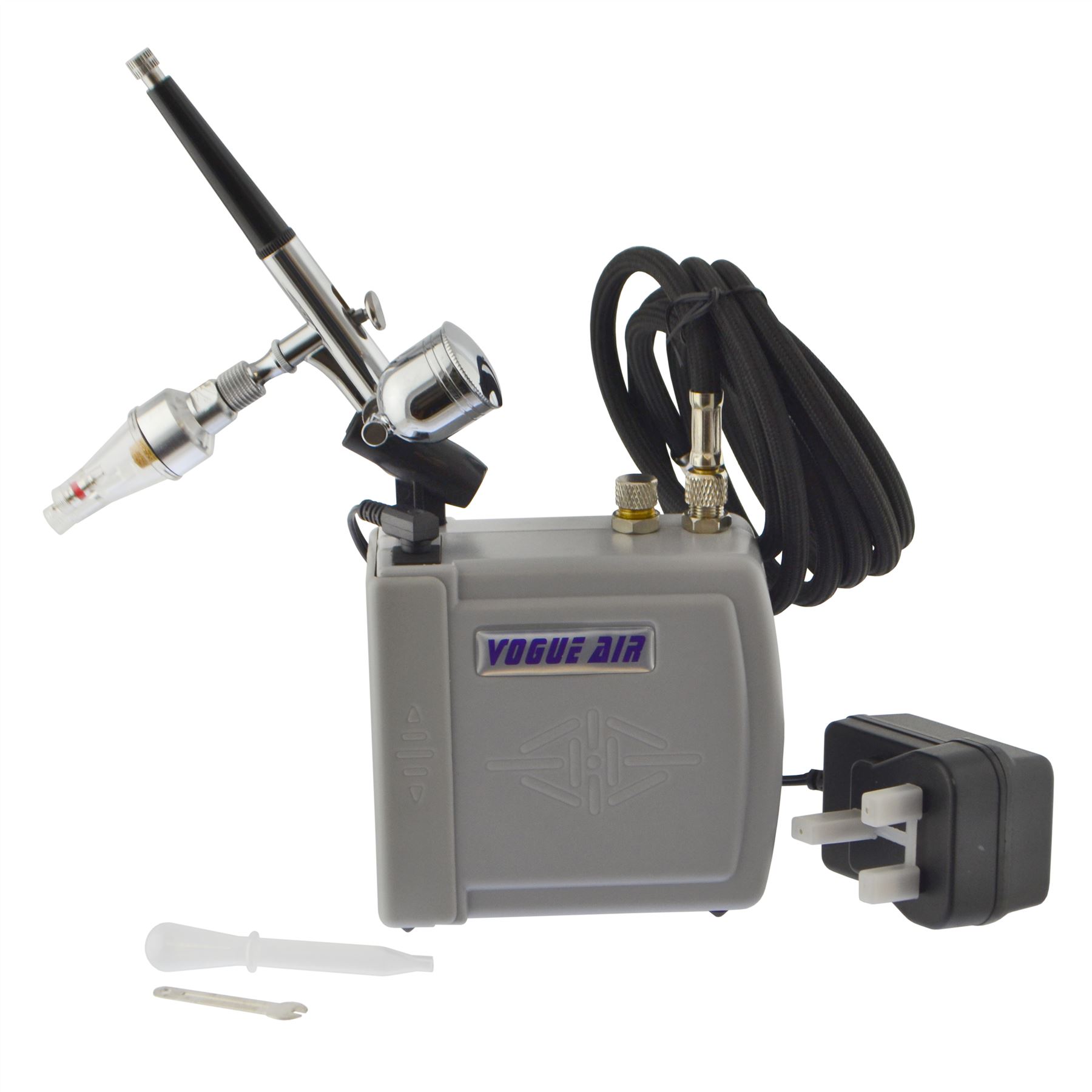 Portable Mini Air brush And Compressor Spray Paint Gun Airbrush Kit ...