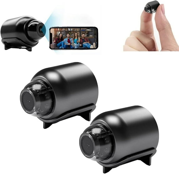 Portable Mini Camera, 5G WiFi, 1080P Full HD, Night Vision, Motion ...