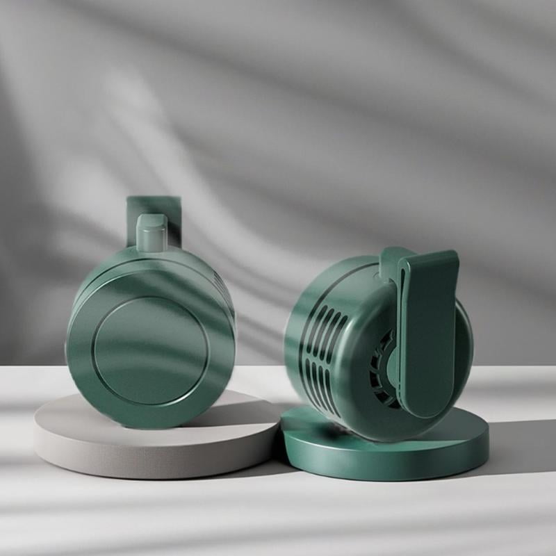 Portable Mini Clip Fan – Type-c rechargeable 6-hour battery life 360 ...