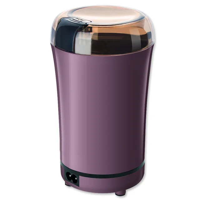 Ink Craft Purple 1-Cup Electric Coffee Grinder, Multifunctional Kitchen ...