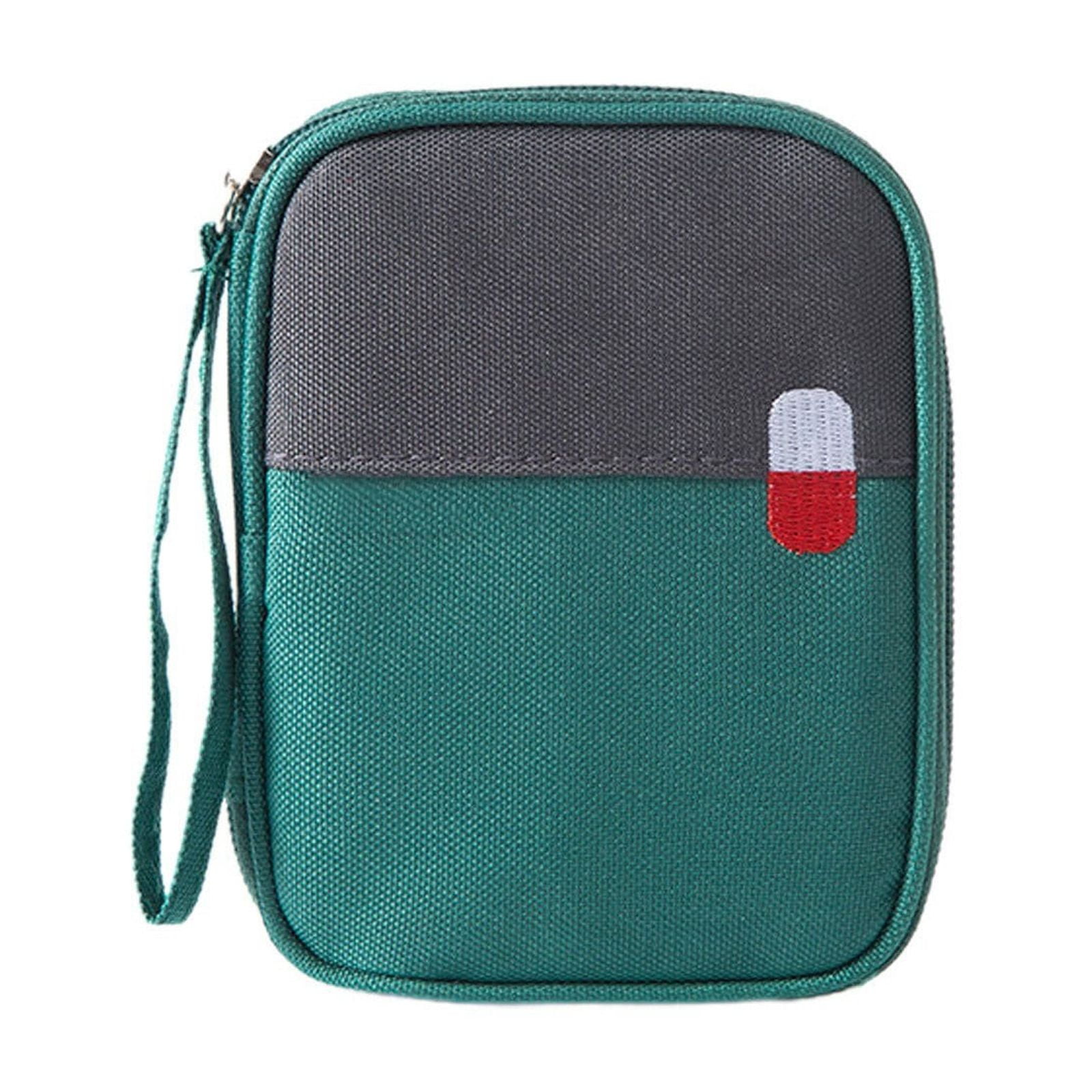 Portable Mini First Aid Bag Empty, Small Size Travel Medicine Pouch ...