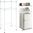 Portable Mini Fridge and Microwave Storage Shelf 52 x 24 x 18 Inch Over ...