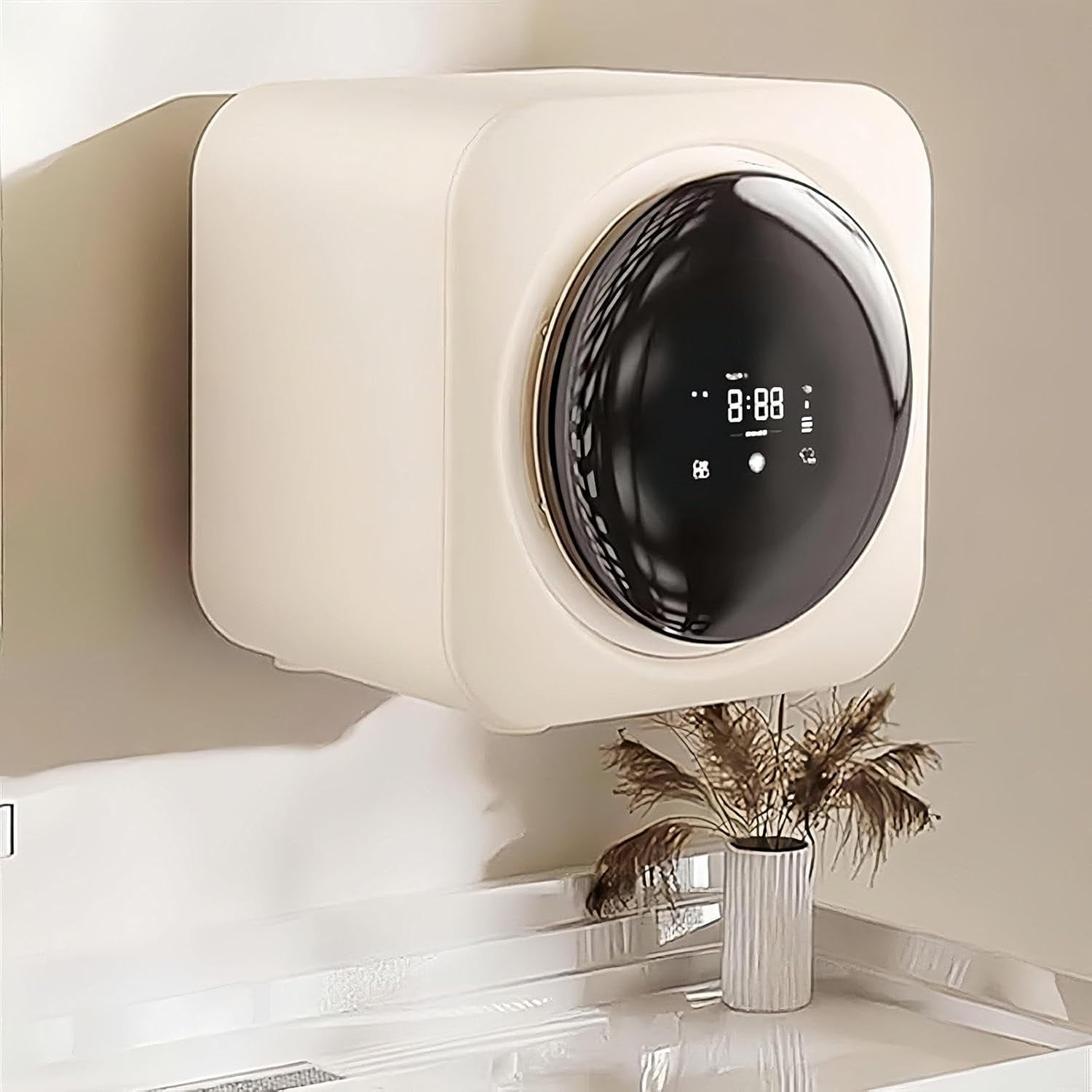 Portable Mini Front Load Tumble Laundry Dryer with LCD Touch Screen ...