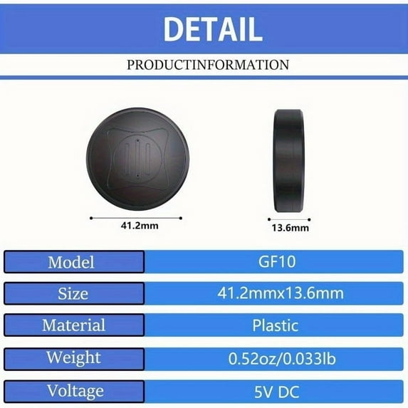 Portable Mini GPS Tracker for Cars - Real-Time, Magnetic, Hidden Device ...