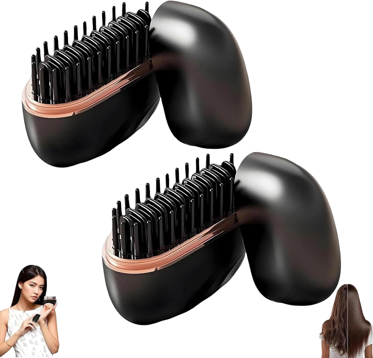 Portable Mini Hair Straightener，2026 New rechargeable portable hair ...