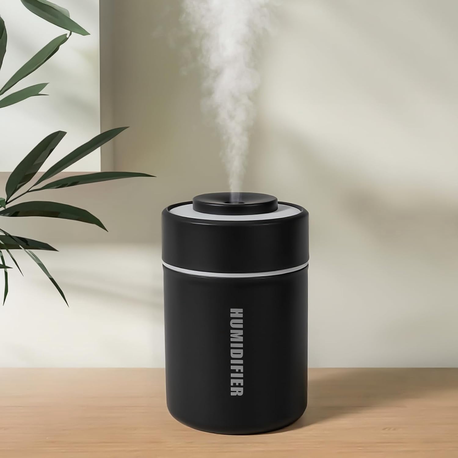 Portable Mini Humidifier, 180ml USB Cool Mist Small Humidifiers for ...