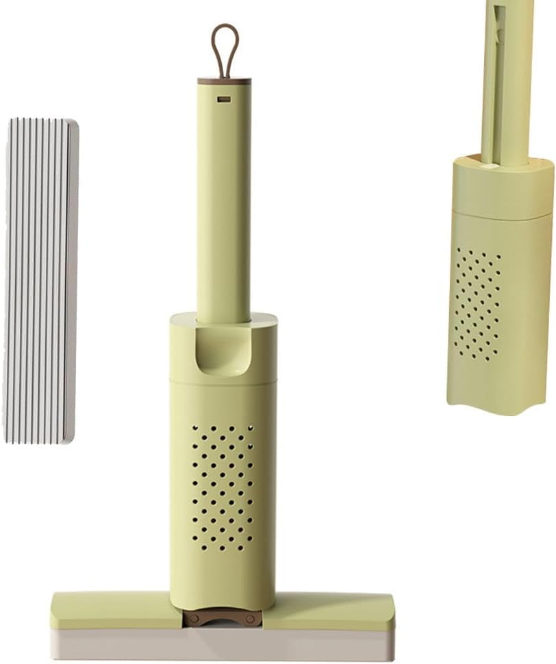 Portable Mini Mop Tools, 2024 Mini Mop Self Squeezing Mini Mop, Lazy ...