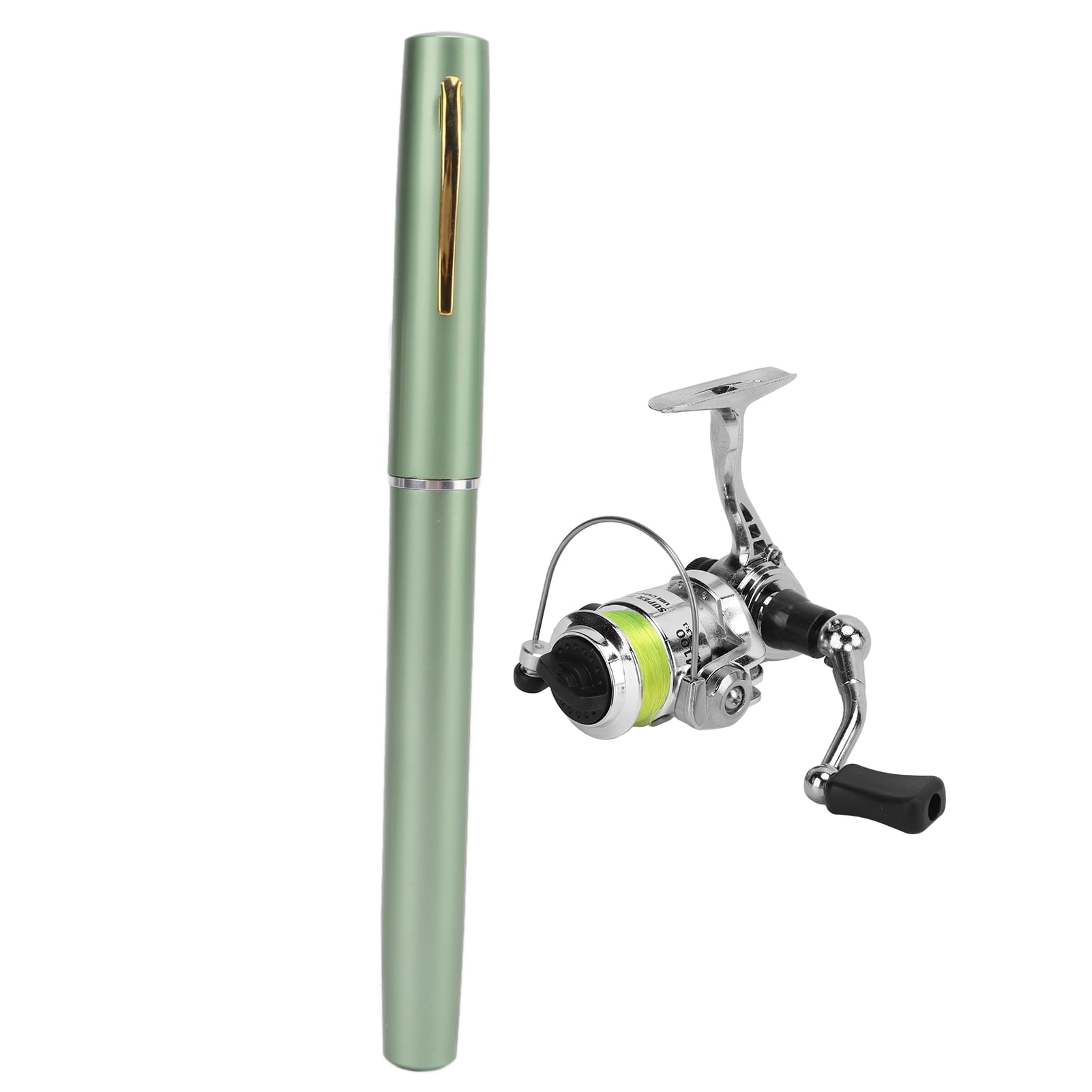 Portable Mini Pen Shape Fishing Rod Pole Pocket Retractable Fishing Rod ...