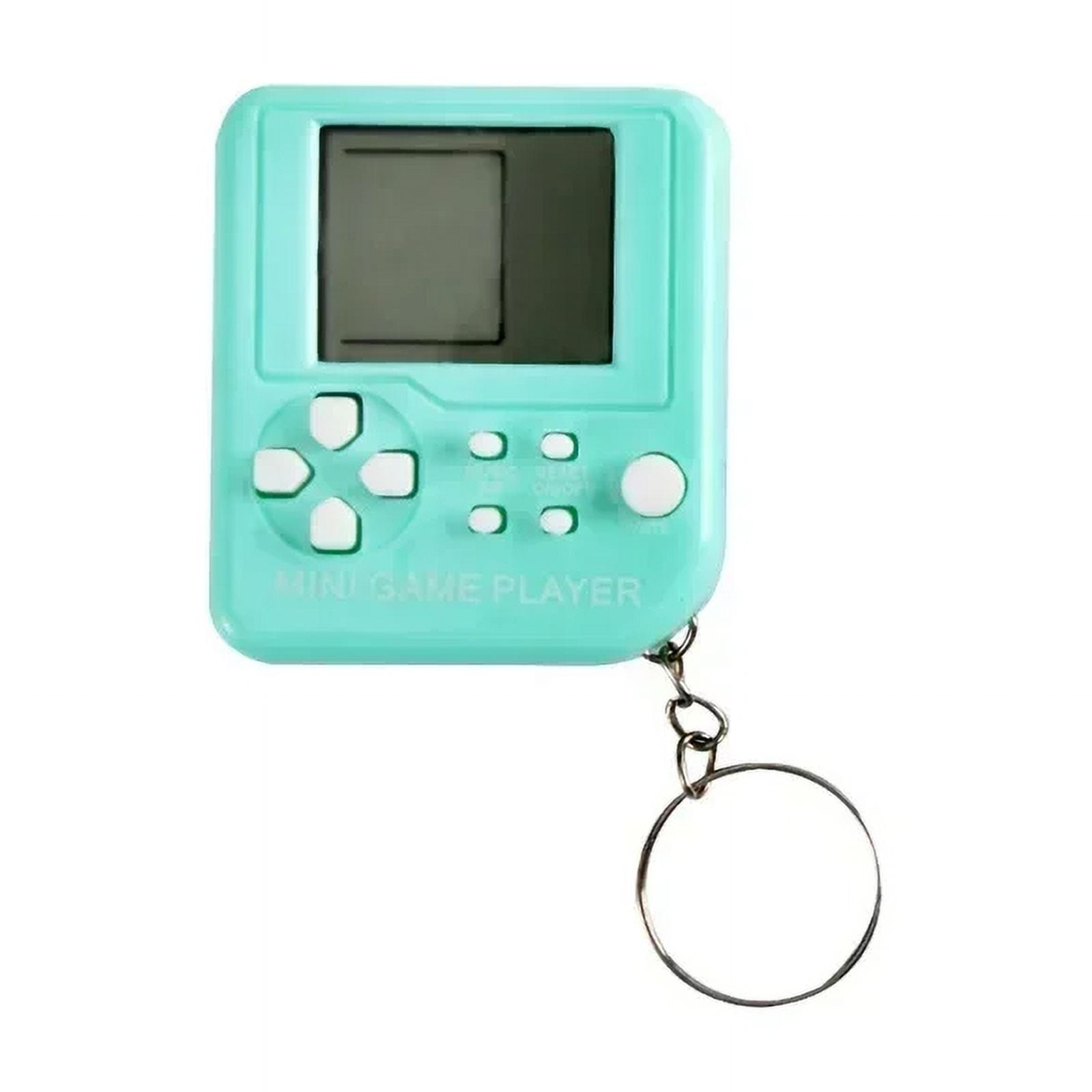 Portable Mini Pocket Classic Game Machine Keychain Ring Anti Lost Retro ...