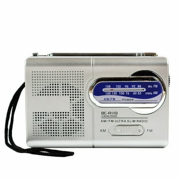 Portable Retro Pocket Radio with Telescopic Antenna for AM FM SW ...