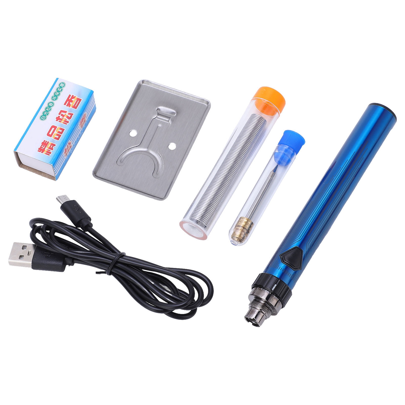 Portable Mini Soldering Iron Kit, Adjustable Temperature USB Powered 5V ...