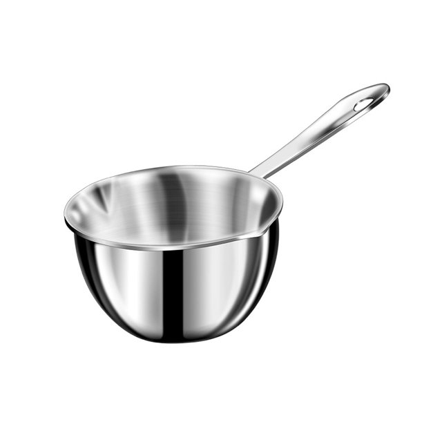Portable Mini Soup Pot Two Side Spouts Cooking Saucepan Milk Butter ...