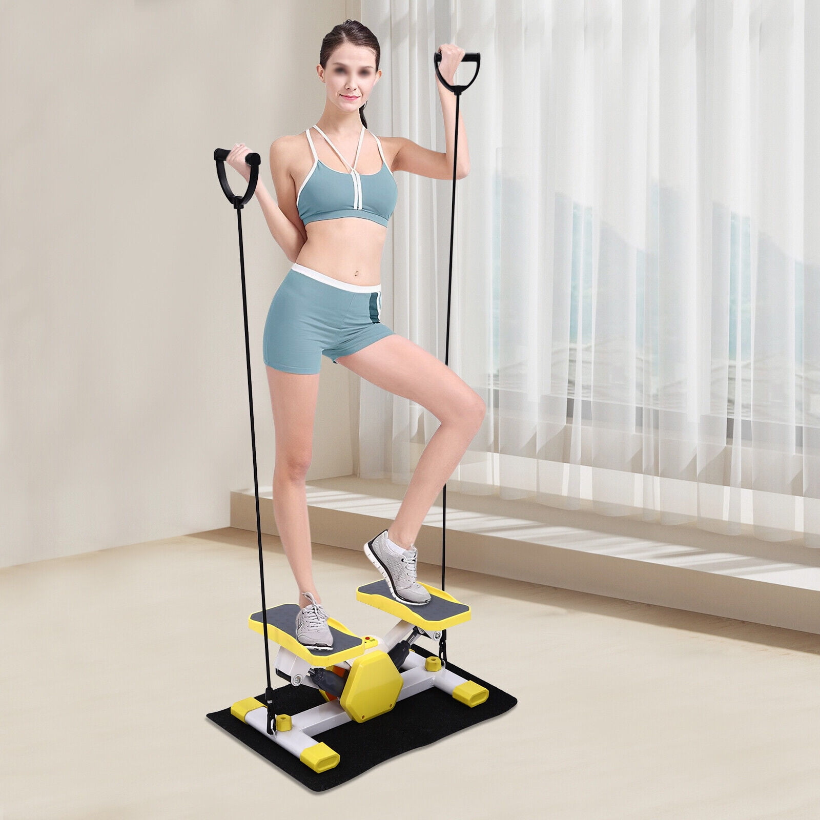 Portable Mini Steppers for Exercise Home Mini Stair Stepper Machine Max ...