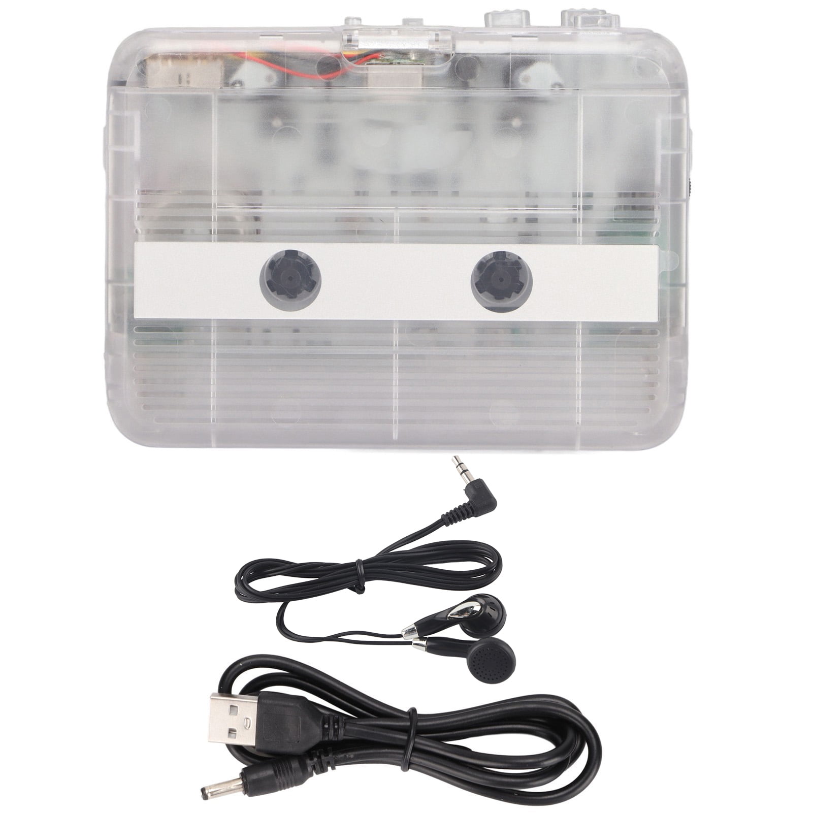 Portable Mini Stereo Cassette Player with Bluetooth and 3.5mm Jack for ...