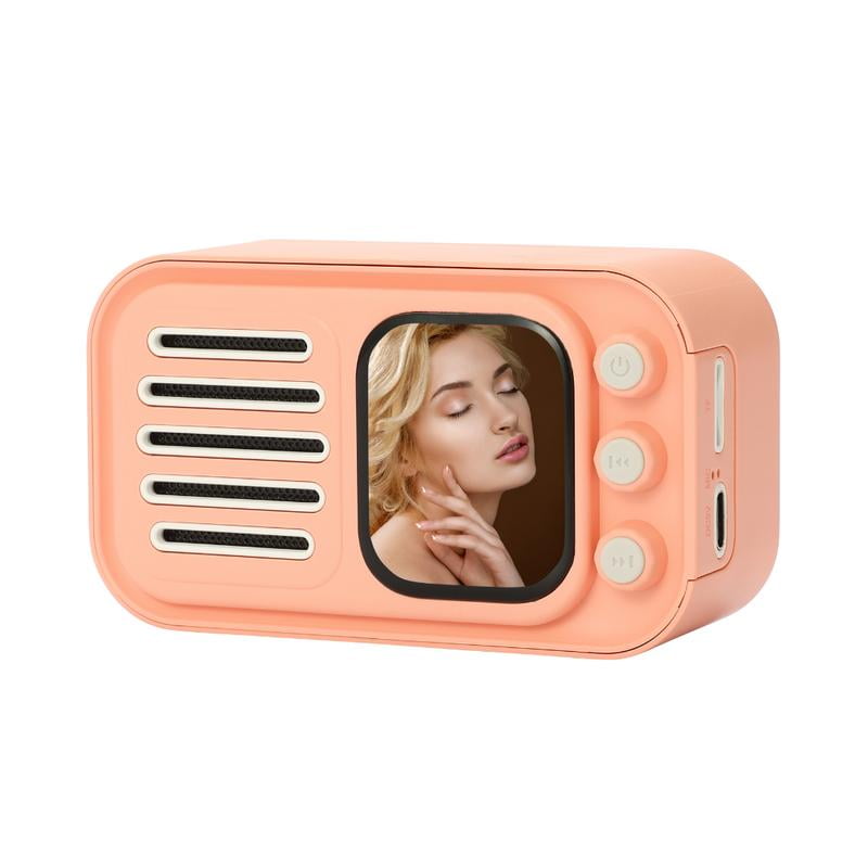 Portable Mini Touch Screen Alarm Clock Time Display Wireless Smart ...