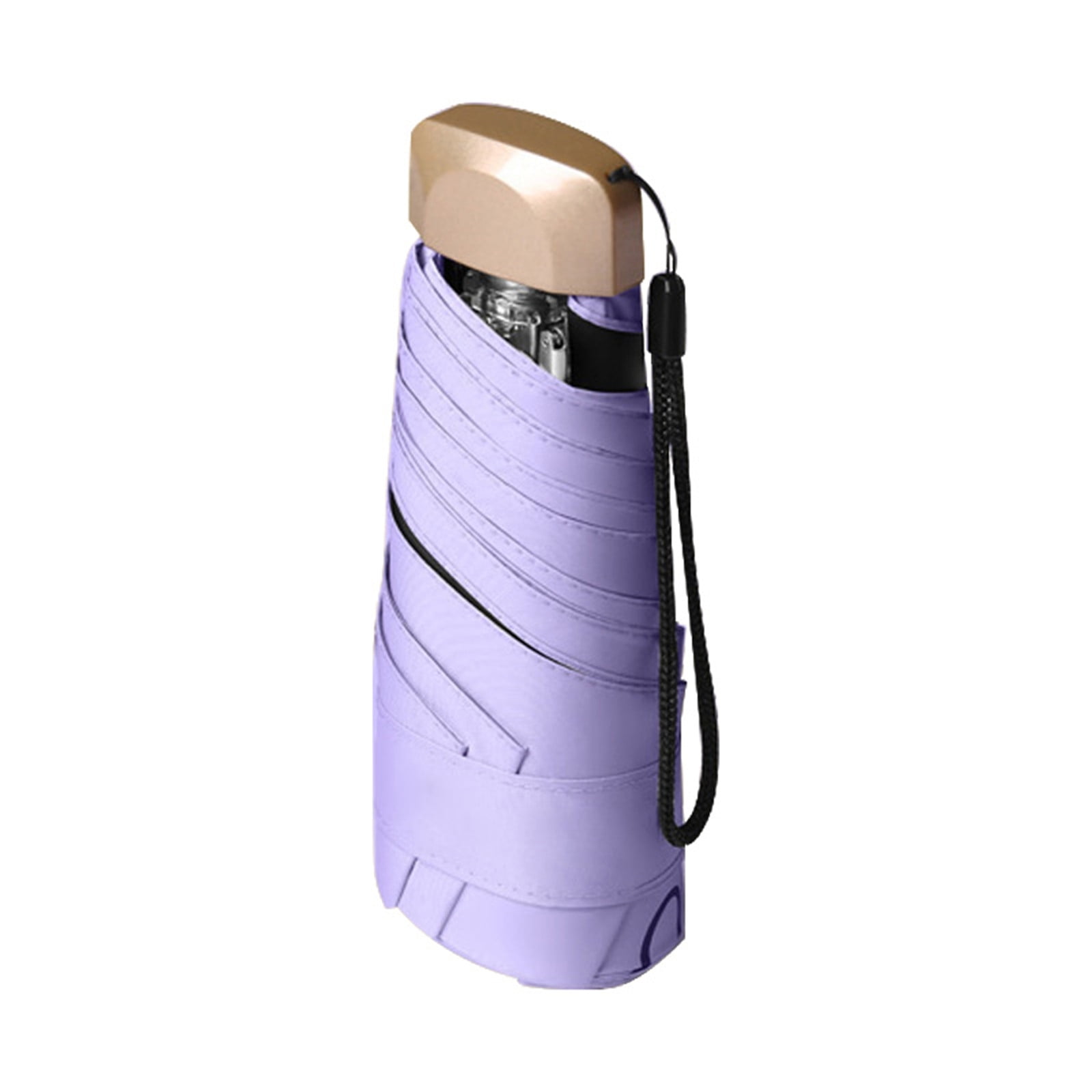 Portable Mini Travel Umbrella Windproof Compact Lightweight Folding ...