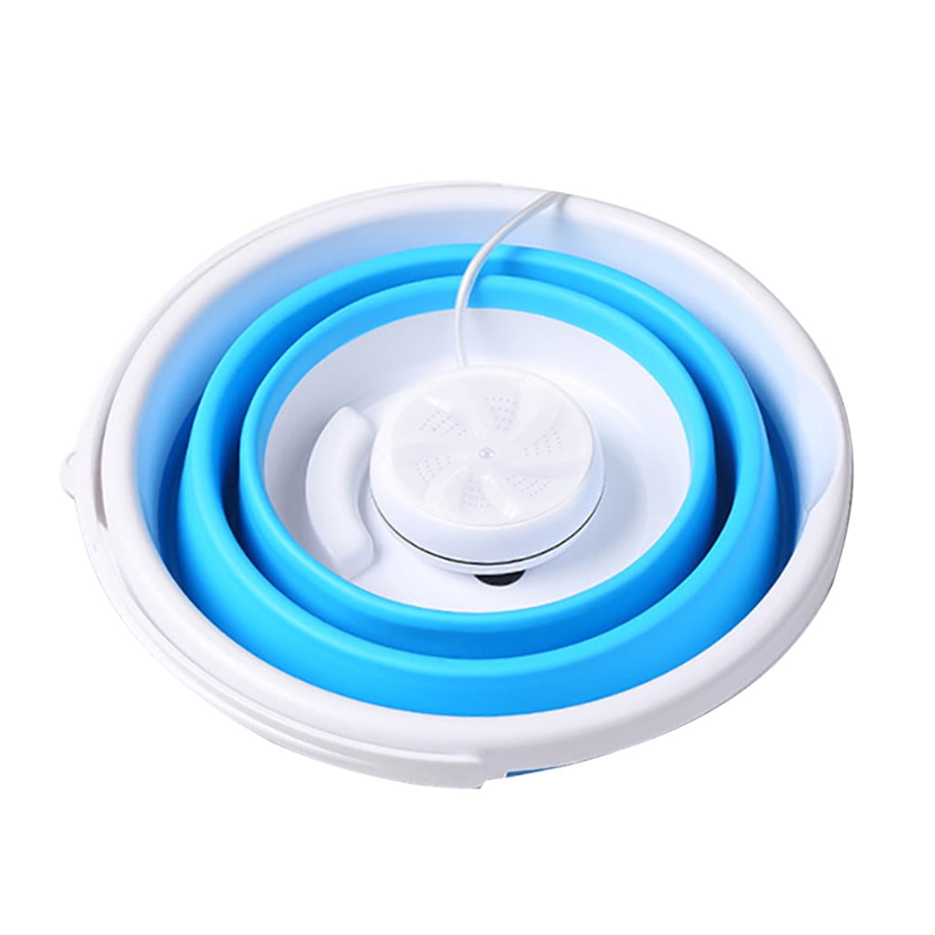 Clearance Sale Portable Mini Turbo Washing Machine Foldable USB Powered ...