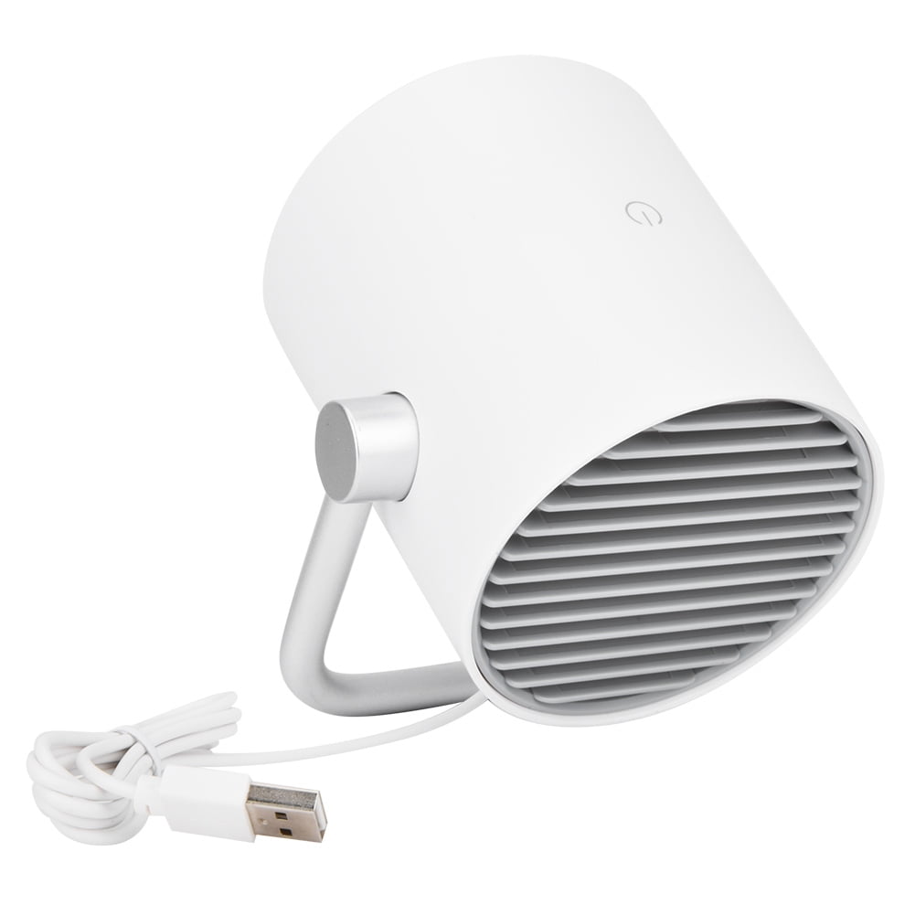 Portable Mini USB Cooling Fan, Quiet Desktop Table Fan with Touch ...