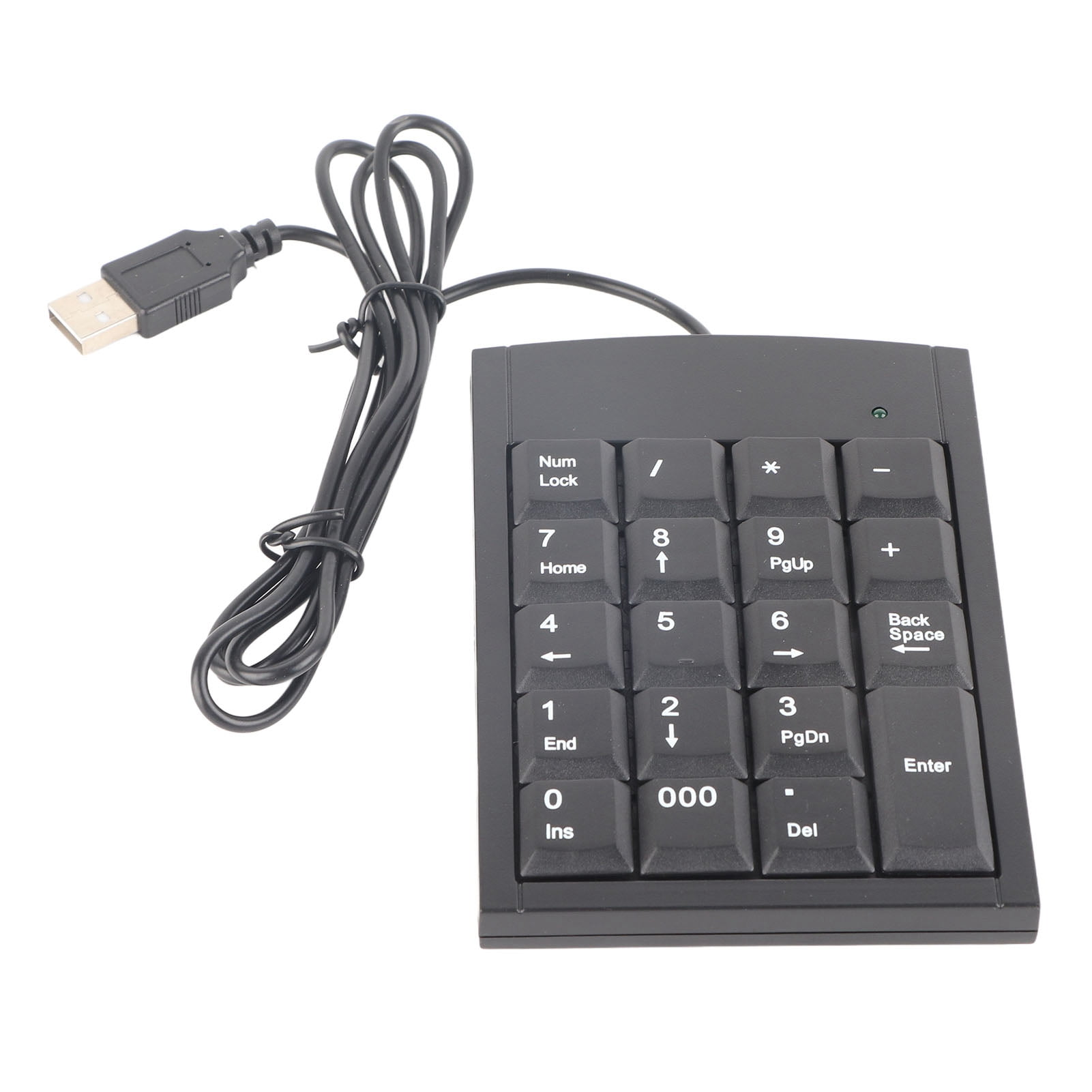 Portable Mini USB Numeric Keypad Number Keyboard for Laptop - Walmart.com