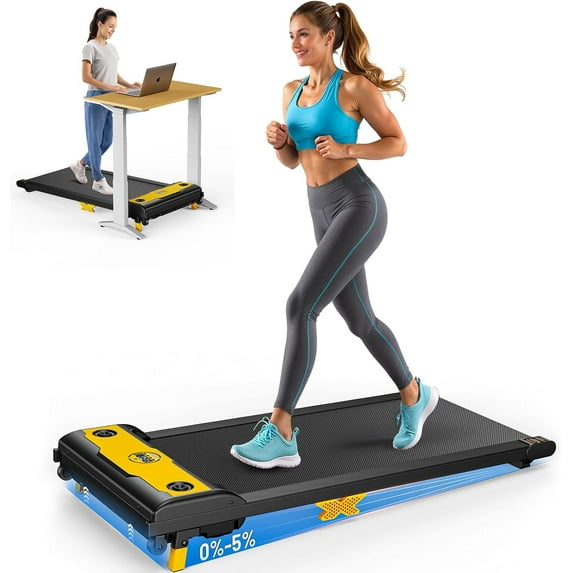 Portable Mini 2 in 1 Walking/Jogging Pad for Home and Office, 300LBS ...