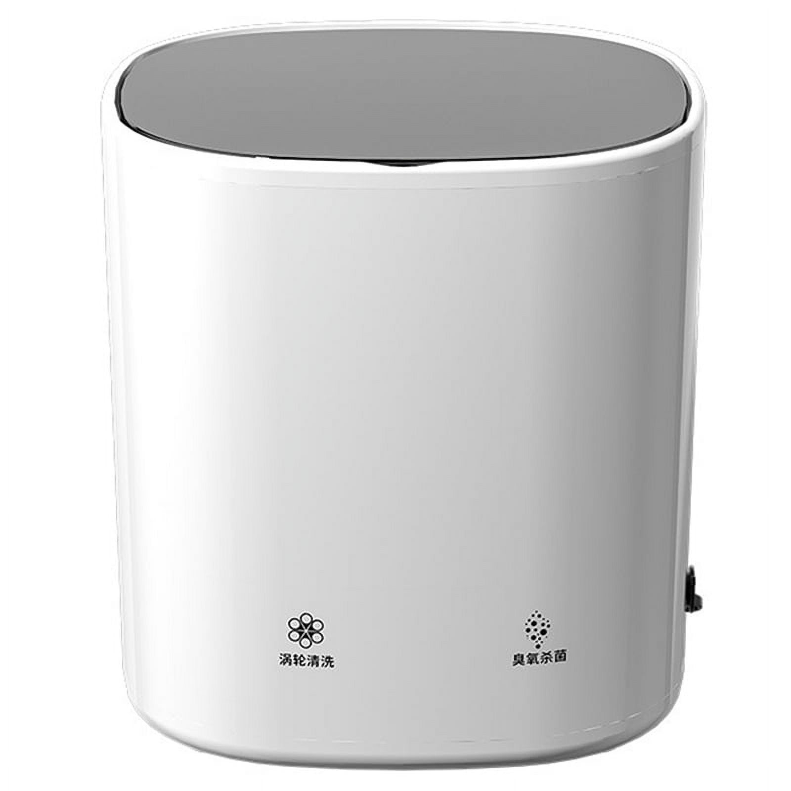 Portable Mini Washing Machine Blue Light Washing Machine Ultrasonic ...