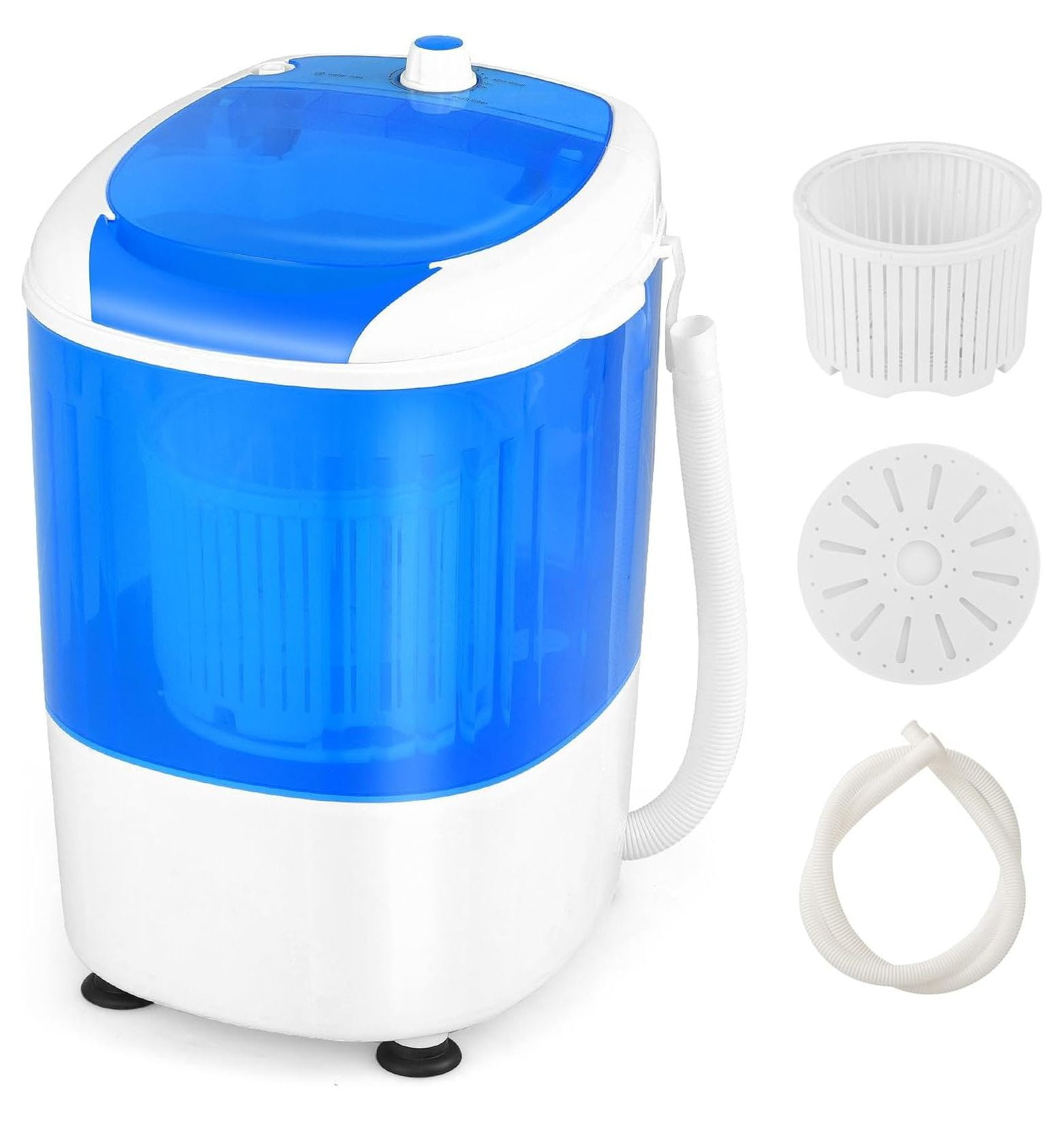 Portable Mini Washing Machine with Spin Dryer, Washing Capacity 5.5lbs ...
