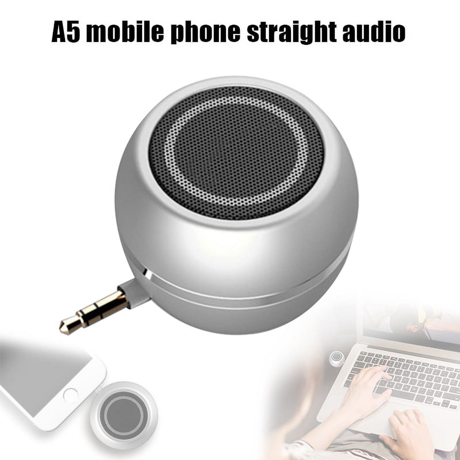 Portable Mini Wireless Speaker Rechargeable 3.5mm Mobile Phone Plug ...