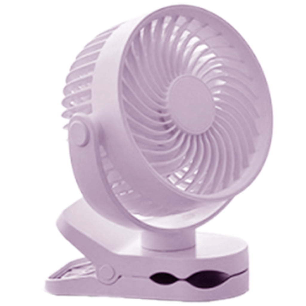 Portable Miniature Desk Cooling Fan Rechargeable 4 Adjustable Speed ...