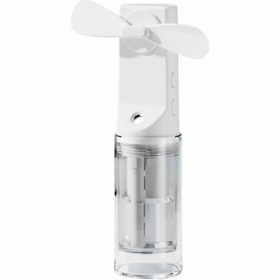 Portable Misting Fan - Rechargeable Handheld Personal Spray Water Mist ...
