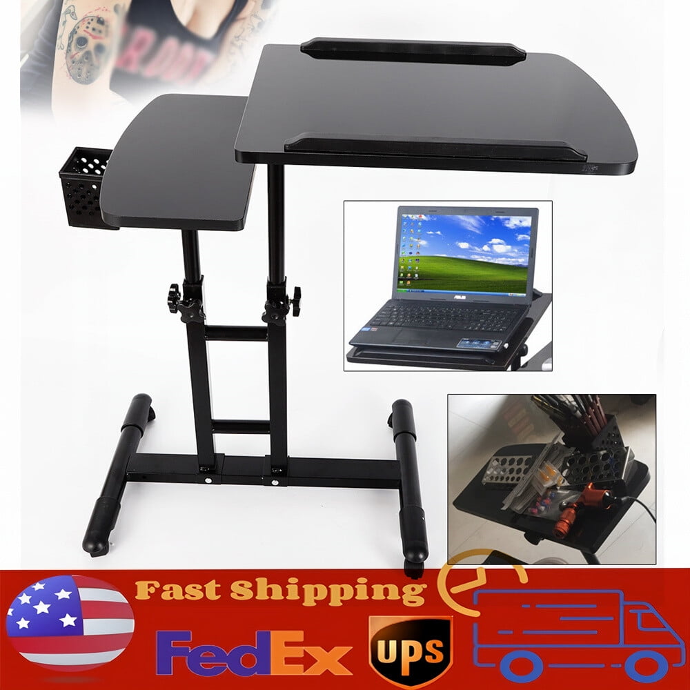 Portable Mobile Tattoo Work Station Arm Rest Stand Desk Table Workbench ...