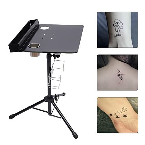 Portable Mobile Tattoo Work Station Arm Rest Stand Tattoo Workbench ...