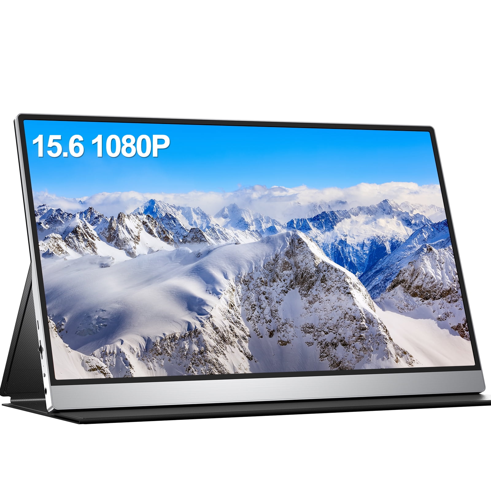 Portable Monitor 15.6inch IPS Display External Monitor, FHD, 1080P, USB ...
