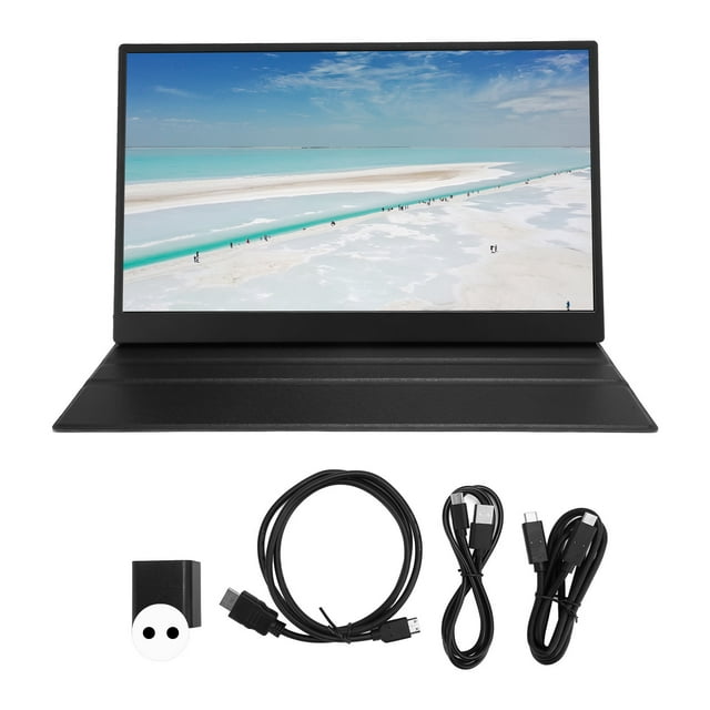 Portable Monitor 17.3 Inch 1080P IPS LCD HDR 60Hz Refresh Type C Mini ...