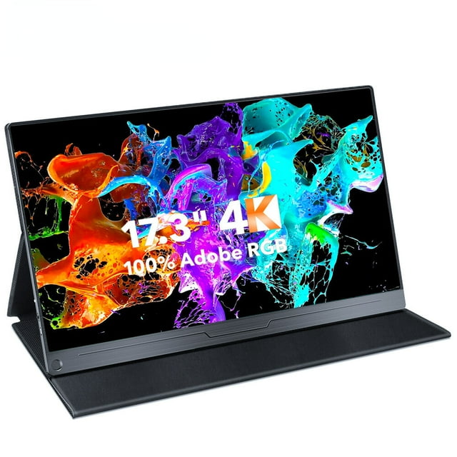 Portable Monitor 4K 17.3'' Ultra HD FreeSync 100% Adobe RGB 400Nit ...