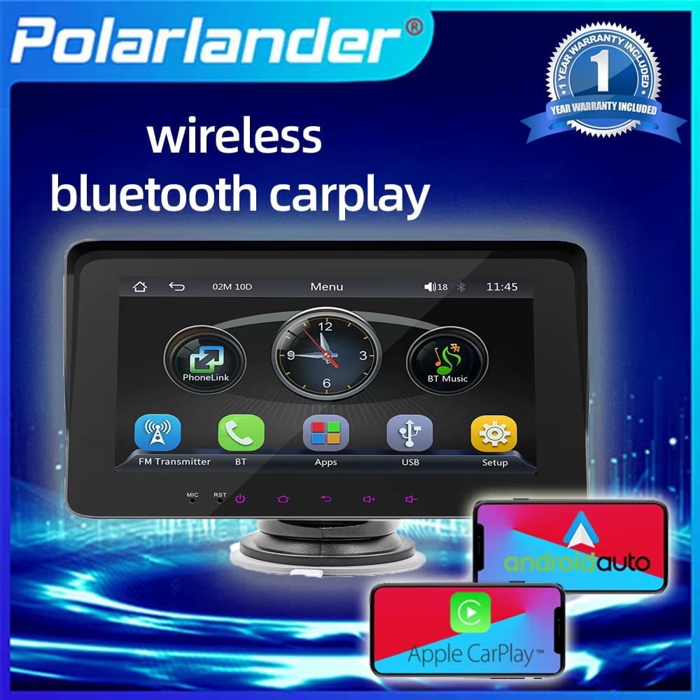 Portable Monitor Car Multimedia Player Car MP5 Player Wireless Carplay ...