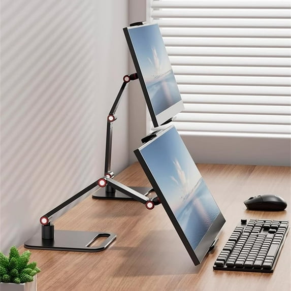Portable Monitor Holder for 12-17.3 Inch Screen Desk Holder Metal Stand ...
