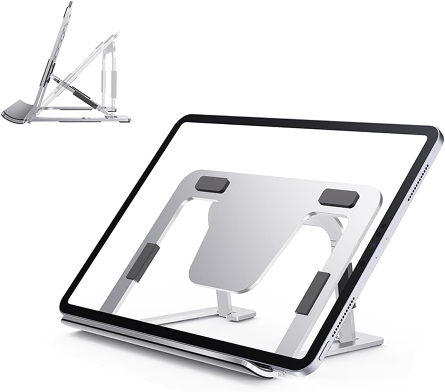 Portable Monitor Stand for Desk, Drawing Tablet Stand Ergonomic 8-Level ...