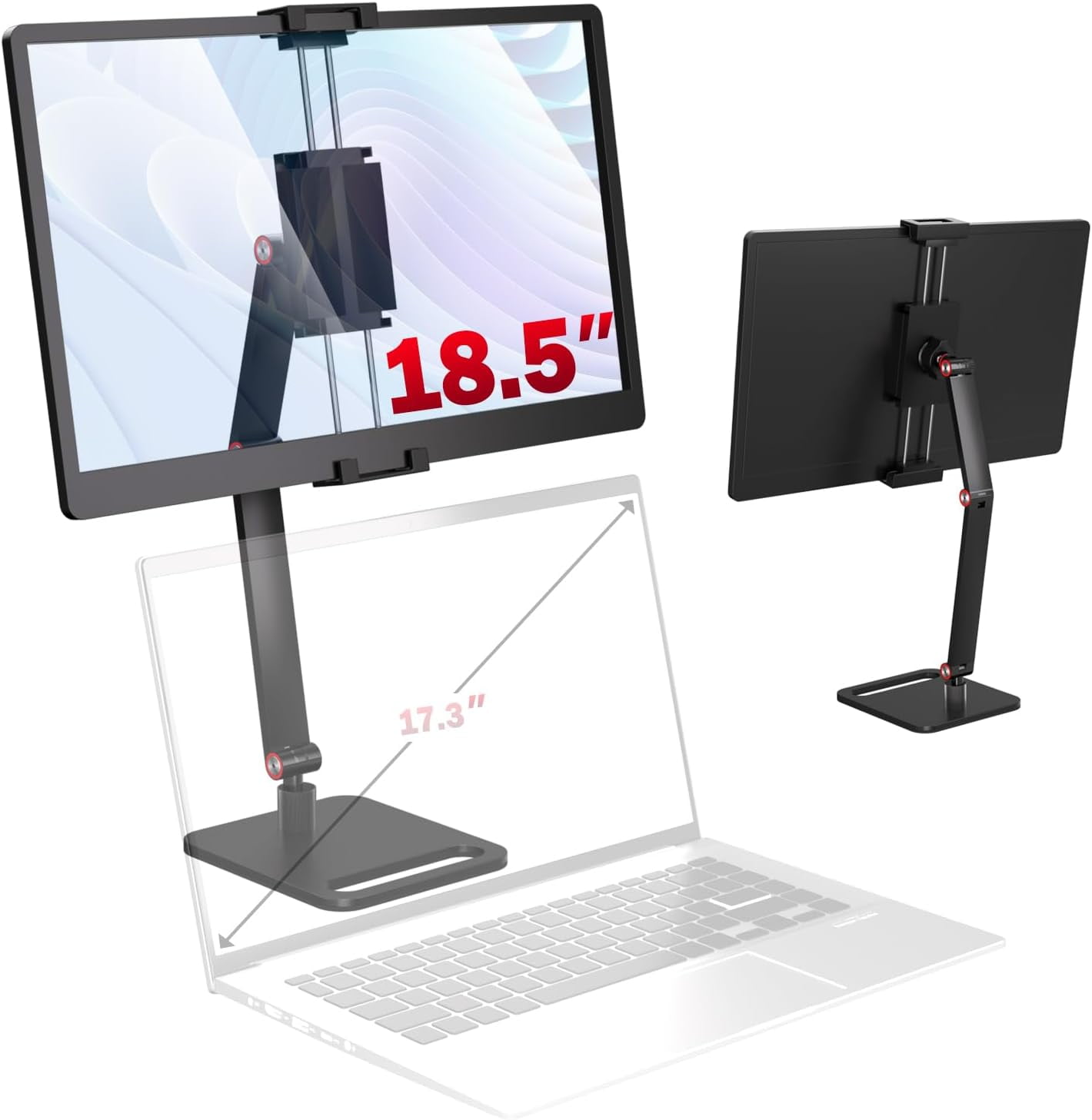 Portable Monitor Stand Holder for 6-18.5 Inch,Universal Desktop Version ...