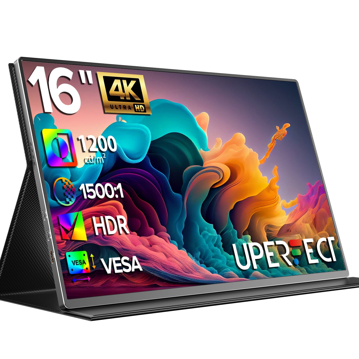 Portable Monitor Touchscreen 15.6" 1080P 10-Point Touch Screen Monitor ...