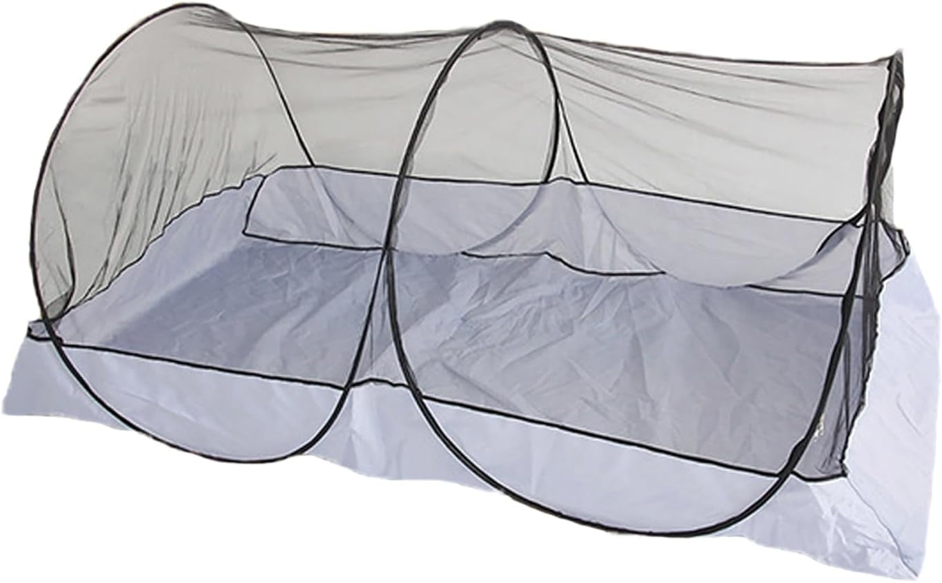 Portable Mosquito Net Foldable Pop-Up Travel Mosquito Net for Bed Free ...