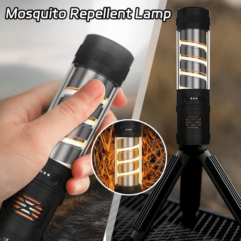 Portable Mosquito Repellent Camping Lamp – 2-in-1 LED Light & Insect ...