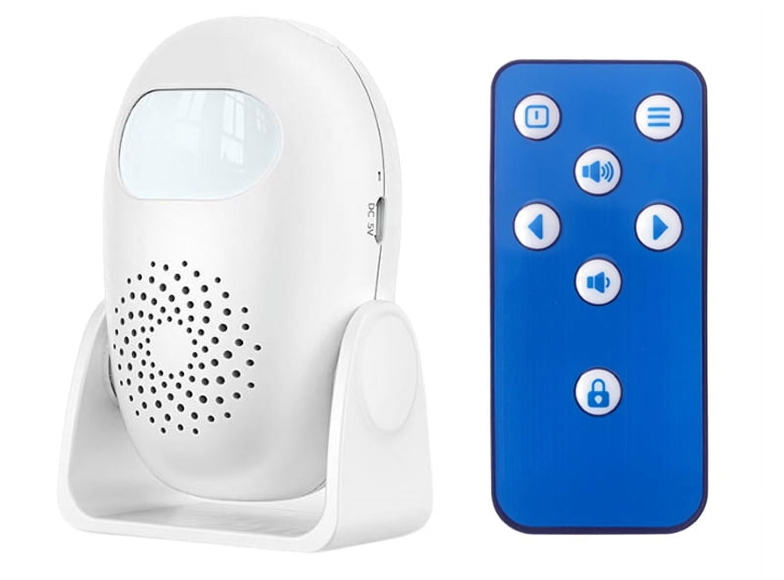 Portable Motion Sensor Alarm Entrance Alert Chime With 125dB Siren ...