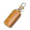 Portable Motor Vehicle Key Bag Retro Waistband Men Top-grain Cowhide ...