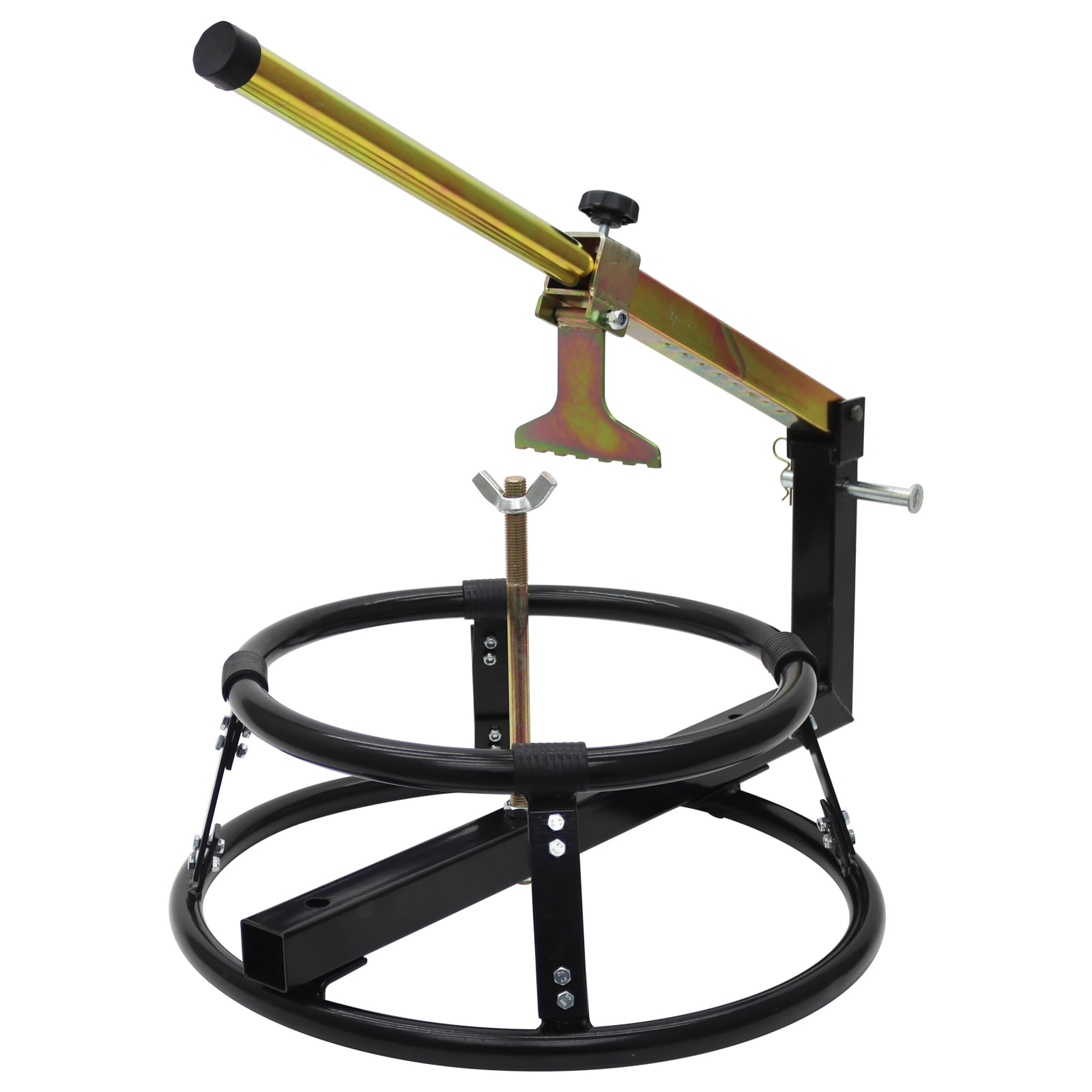 Portable Motorcycle Tire Changing Stand and Bead Breaker Tire Stripping ...