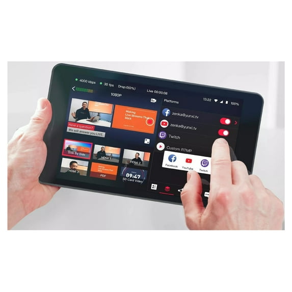 Portable Multi-Camera Encoder / Streamer Switcher / Monitor & Recorder ...