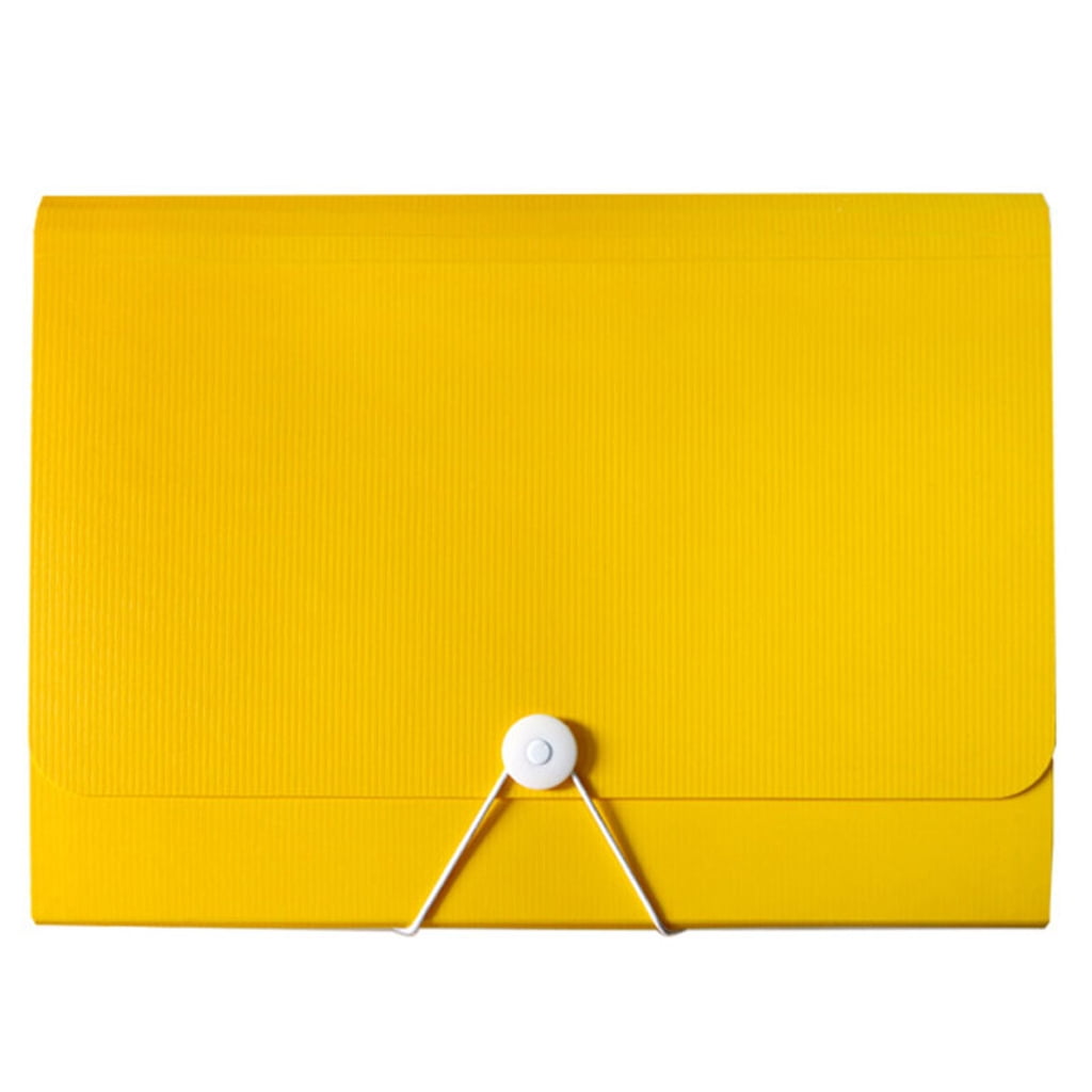 Portable Multi Compartment Document Hold Color File Organiser For ...